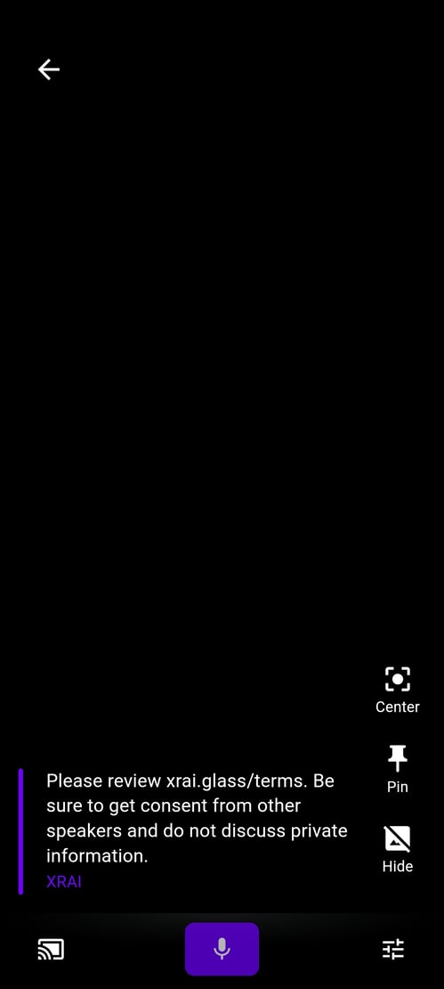 Set up XRAI on Rokid Max